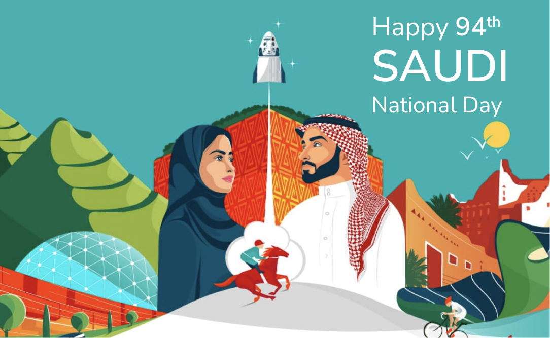 Happy 94th Saudi National Day - SASCOM